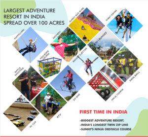 Best Adventure Park in Pune | 100+ Adventure Activities - Sunnys World